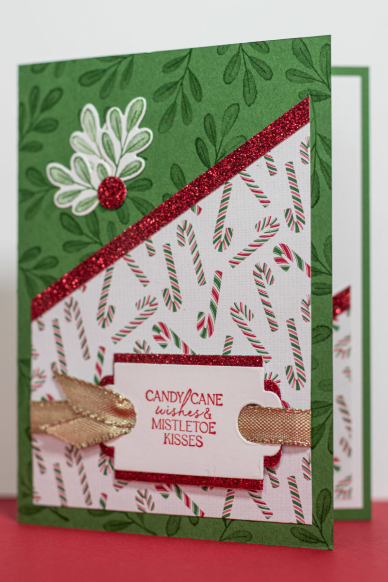Candy Cane Card - Nancy's Nifty Notes
